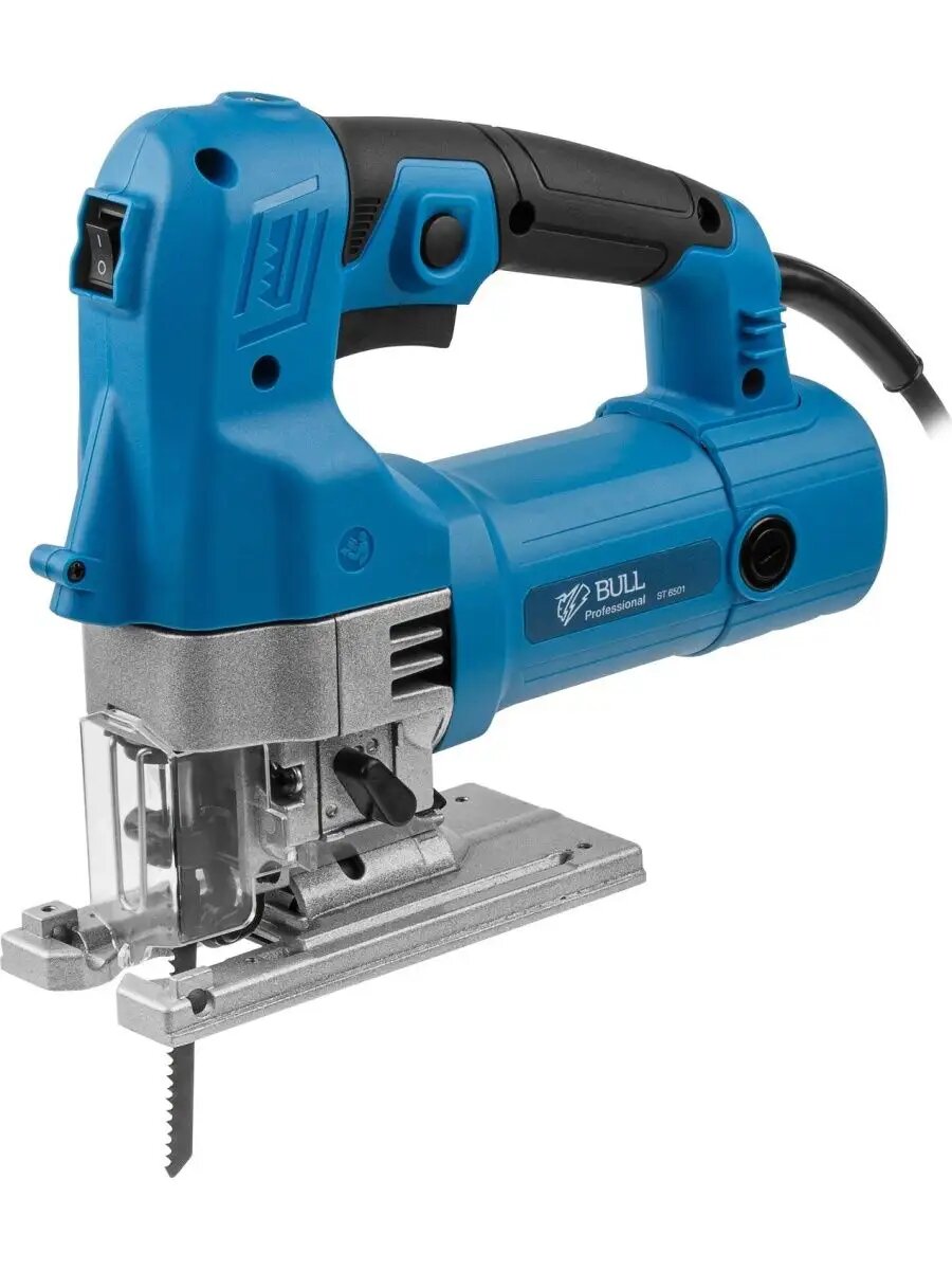 Сетевой лобзик BULL ST 6501 (0323066), мощность 600 Вт, 500–3000 ходов в минуту