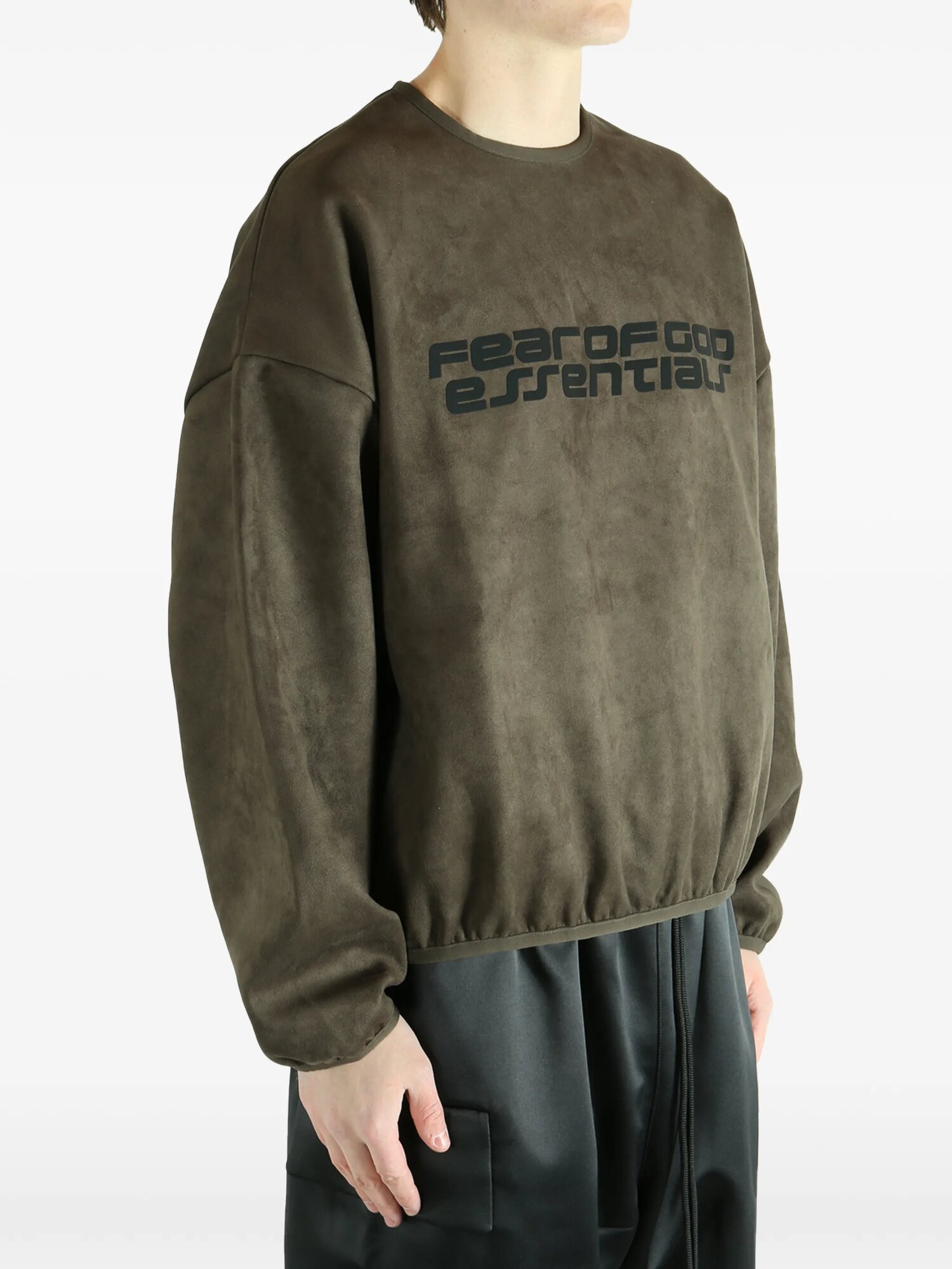 Свитер FEAR OF GOD Logo sweater, размер 46, , green — фото 1