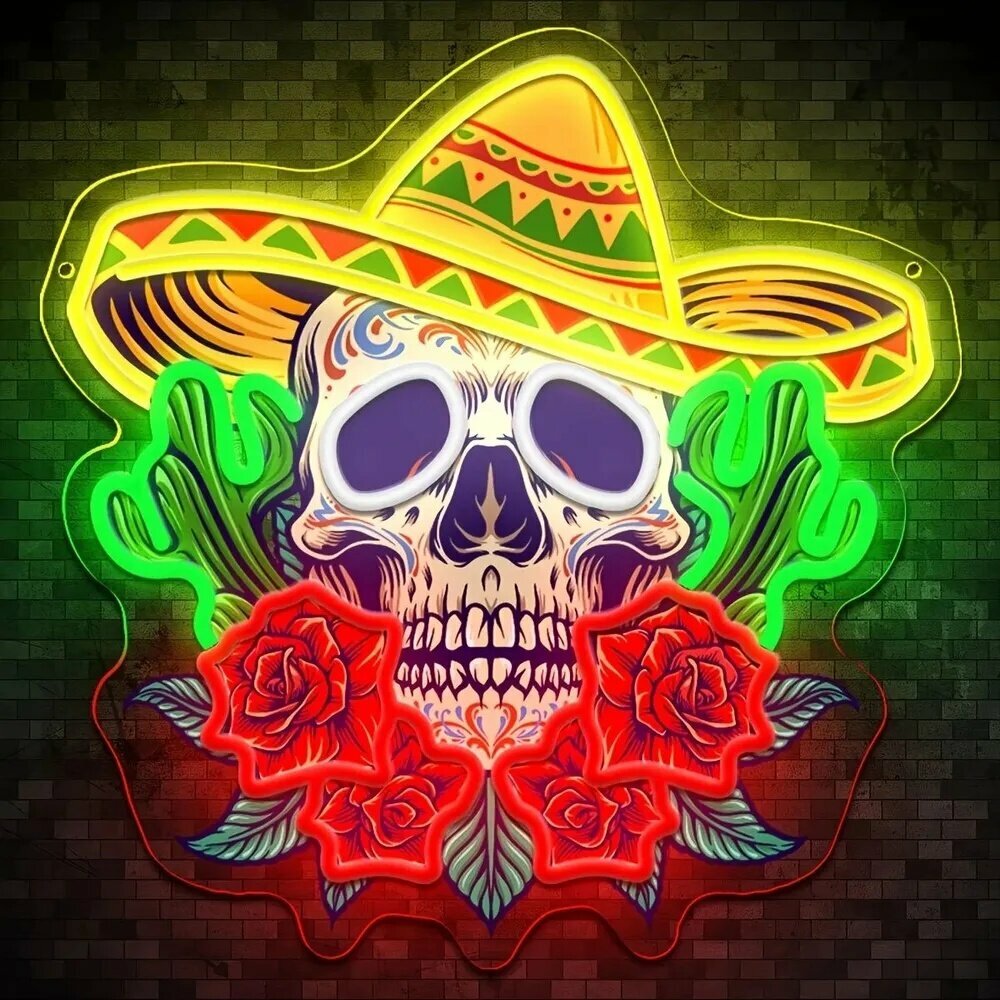 Каркасная светодиодная фигура 30 см