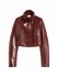 Куртка SPORTMAX Alligator-print collar jacket, размер 40, Rouge Red