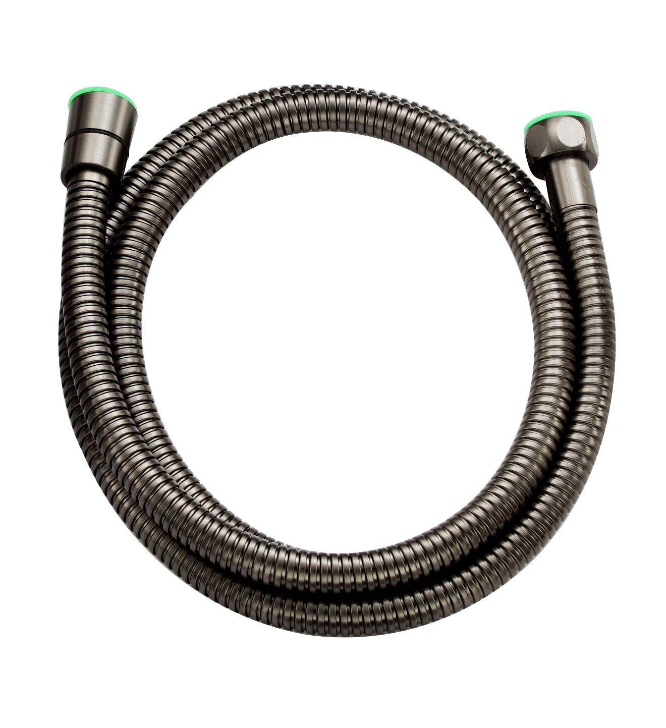 Душевой шланг ESKO, металлический 150 см MSH15EKGM, цвет оружейная сталь (Gun Metal)