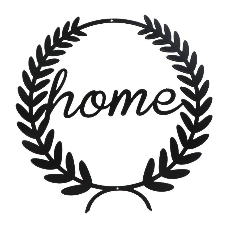 Металлический Домашний Настенный Декор Современное Настенное Искусство Подвесные Украшения для Домашней Спальни