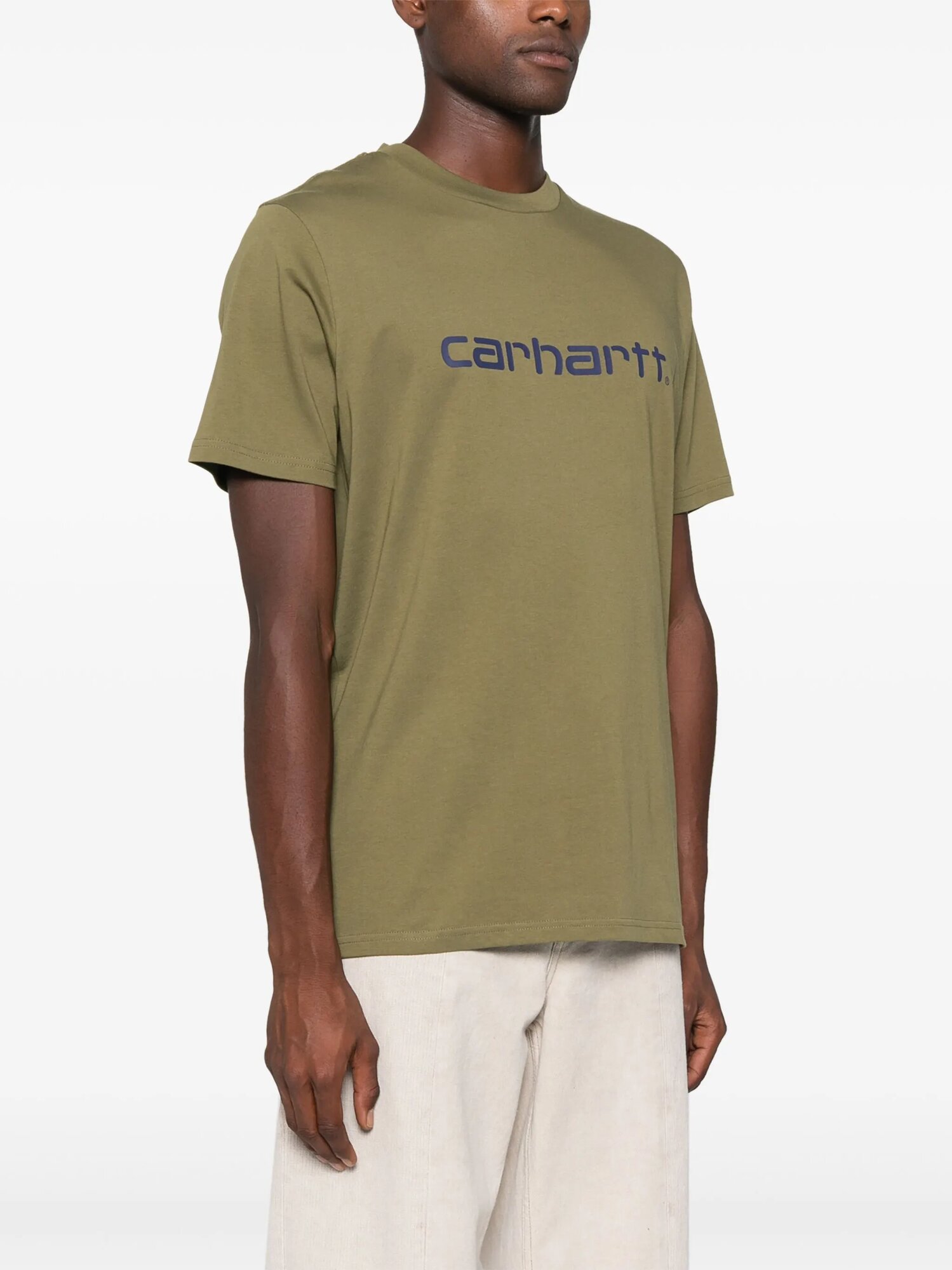 Футболка Carhartt WIP, размер XS, зеленый — фото 1