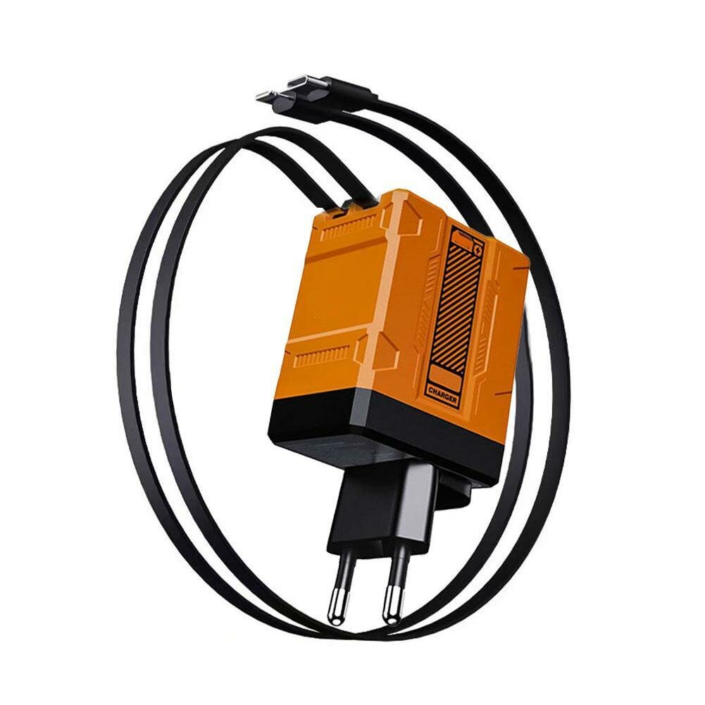 Механическое зарядное устройство на основе нитрида калия мощностью 120 Вт