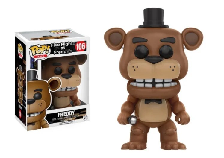 Funko POP Games Freddy в коробке, Коричневый
