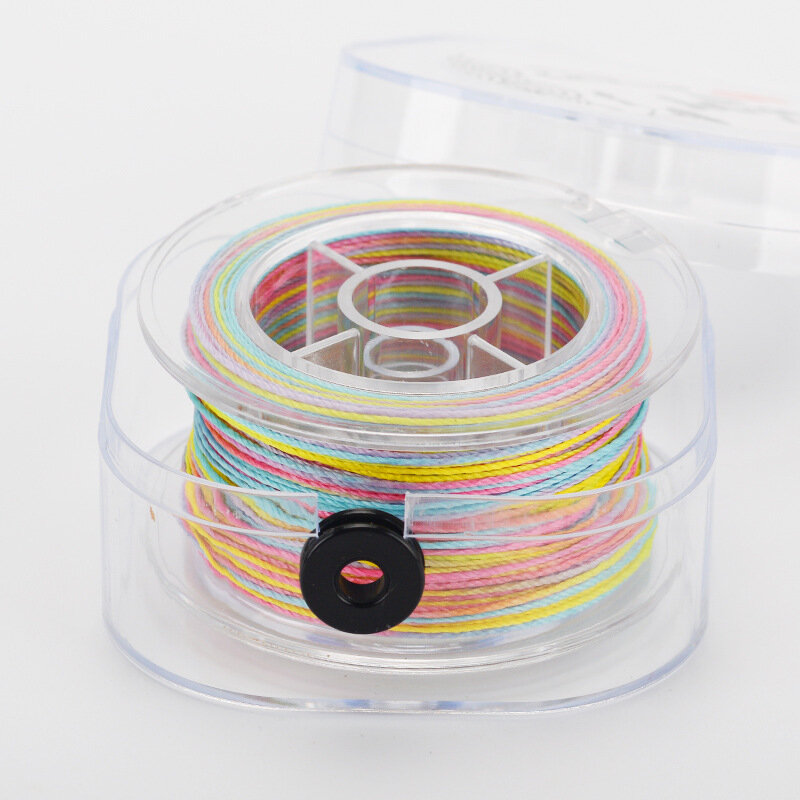 6 нитей южноамериканского воскового шнура, цветной шнур для фестиваля лодок дракона, тонкий плетеный шнур, подвесной шнур, шнур с чешуей дракона, материал для рукоделия