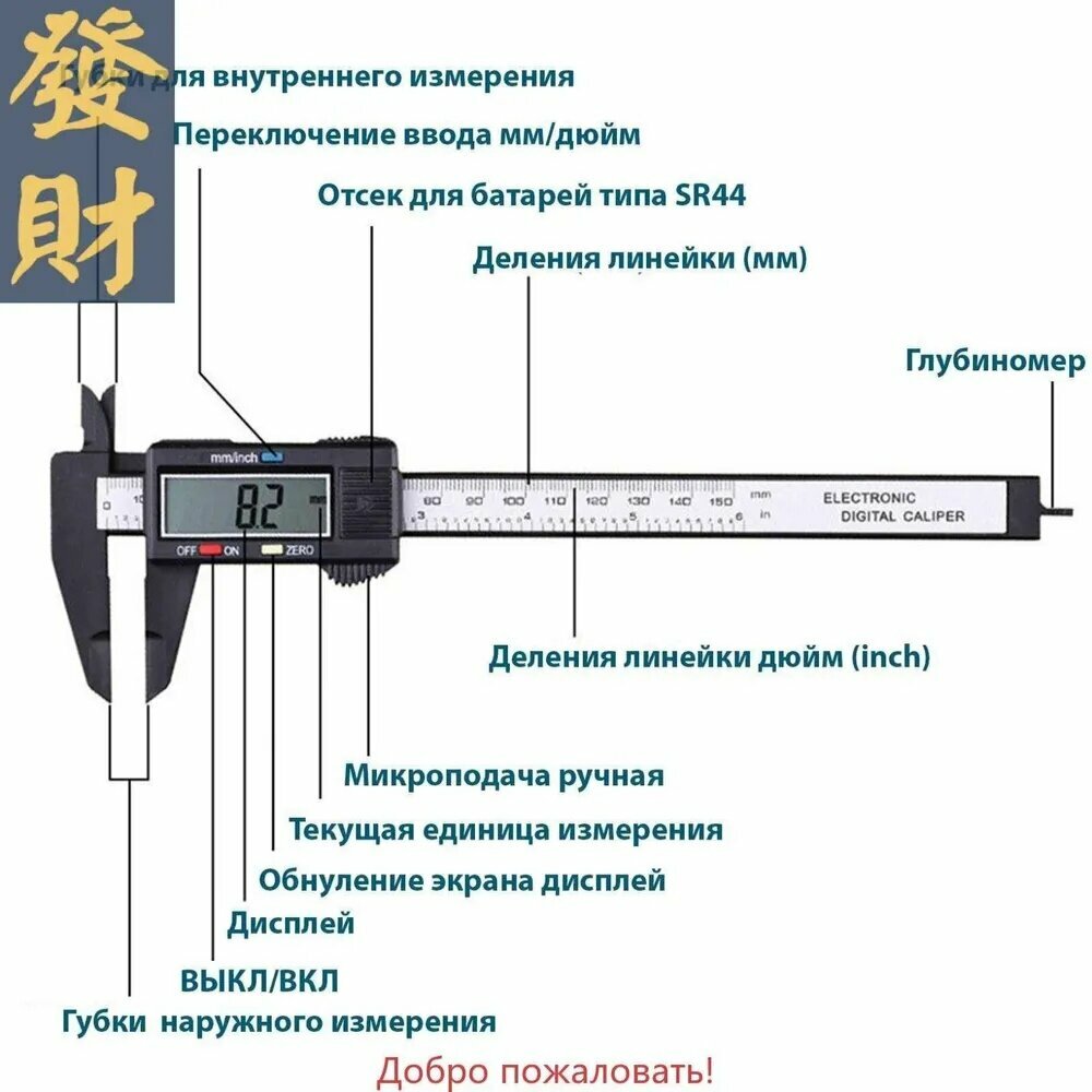 Штангенциркуль — фото 1