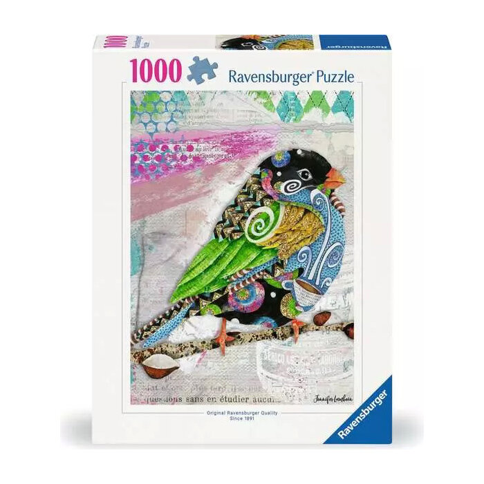 Пазл Ravensburger 1000 Вихревая птица, арт.01438, классический