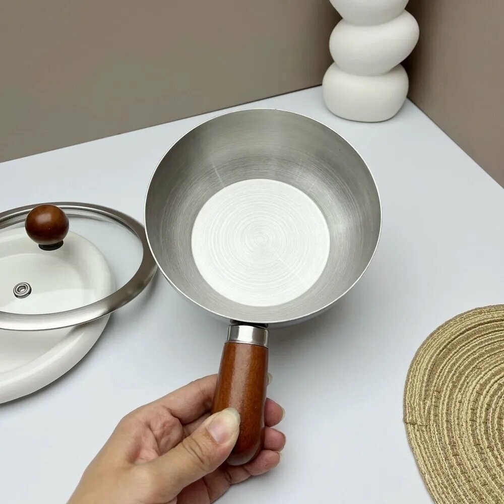 Кастрюля кастрюля, Нержавеющая сталь, 0,6 л, 2 шт