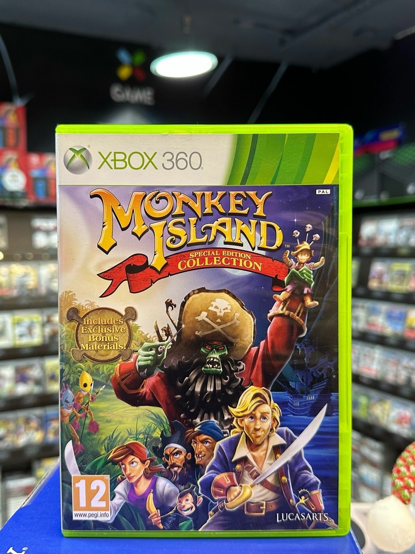 Игра Monkey Island Special Edition Collection (Xbox 360) (Box)