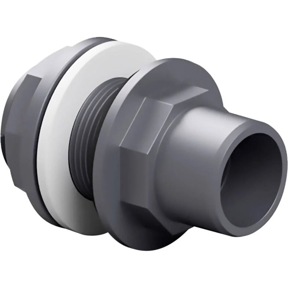 Танк-адаптер Aquaviva 90_75-3" АТK09075I, ПВХ, PN16, черный, 1 шт