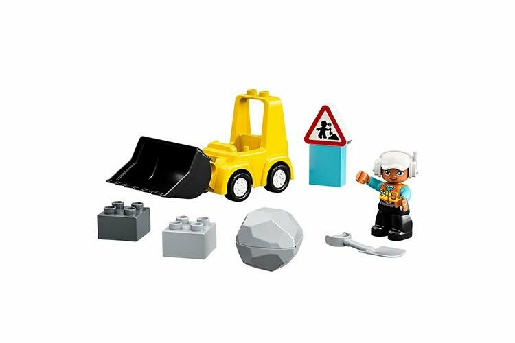 Строительные блоки унисекс LEGO Little Loader, коллекция Deuba, пластиковые, 300 шт, 10930 5761033