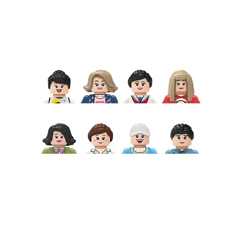 Детский 3D набор фигурок LEGO, 8pcs