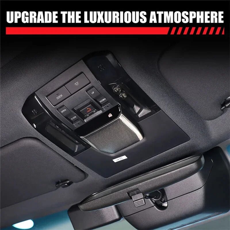 Для Toyota Land Cruiser 250 Prado LC250 2024, передняя лампа для чтения, звуковой сигнал, накладка, аксессуары для интерьера