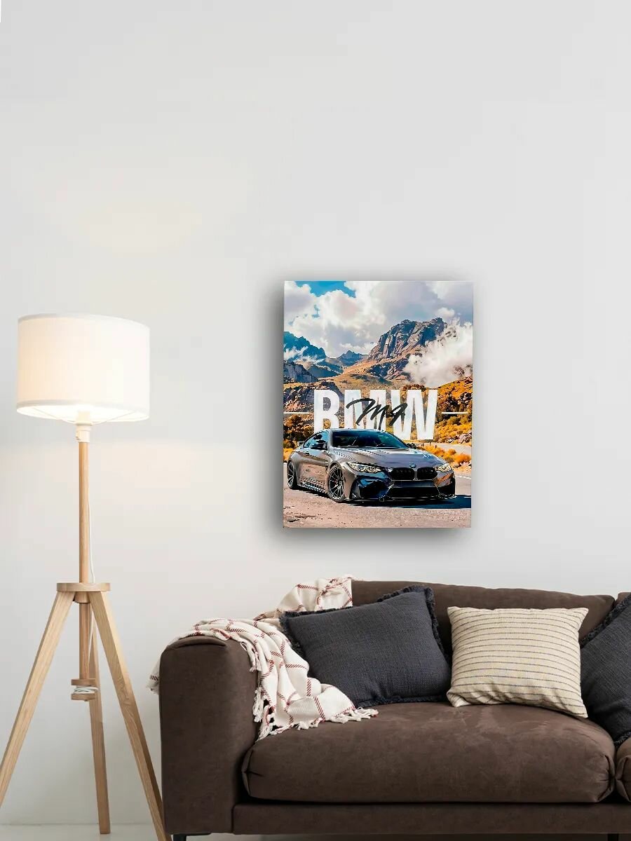 Постеры на стену авто Bmw , плакат 1шт, А4 размер. — фото 1