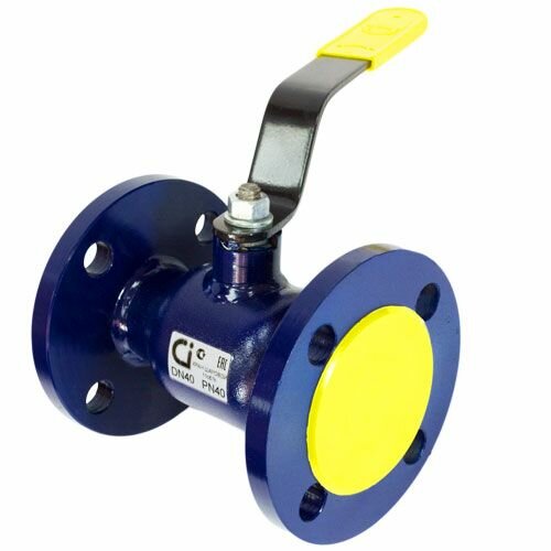 Кран шаровой Ci 11с67п фланец 40 (PN40)