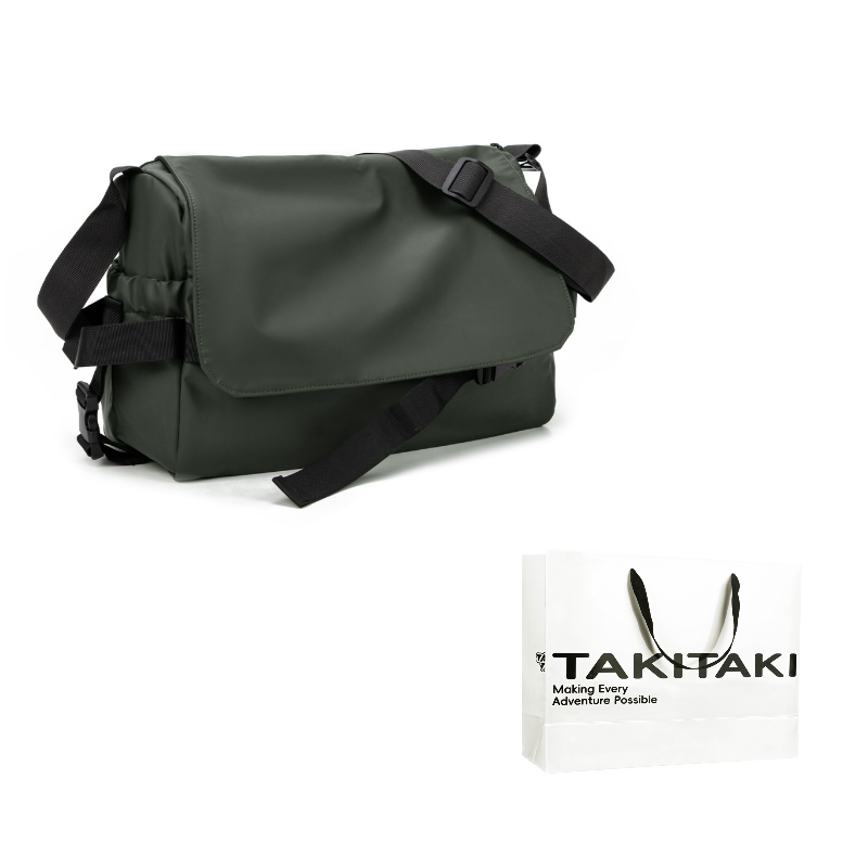 Сумка TAKI, фактура матовая, зеленый,