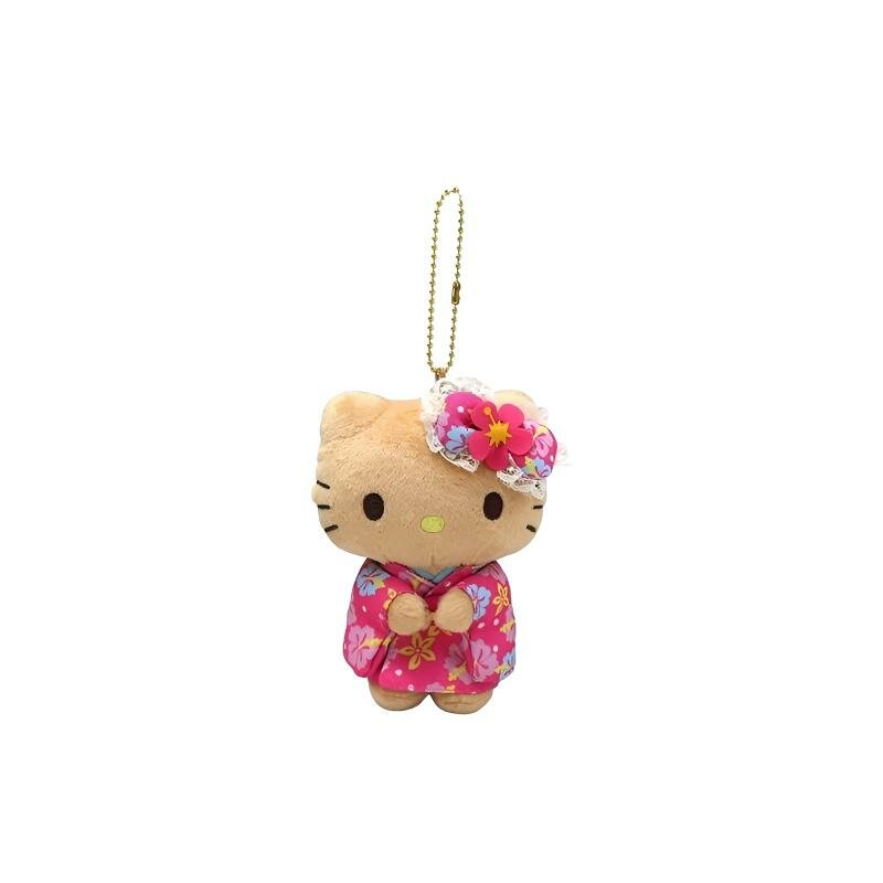 Санрио Сакура Кимоно Hello Kitty Плюшевые брелки длина тела 12 см