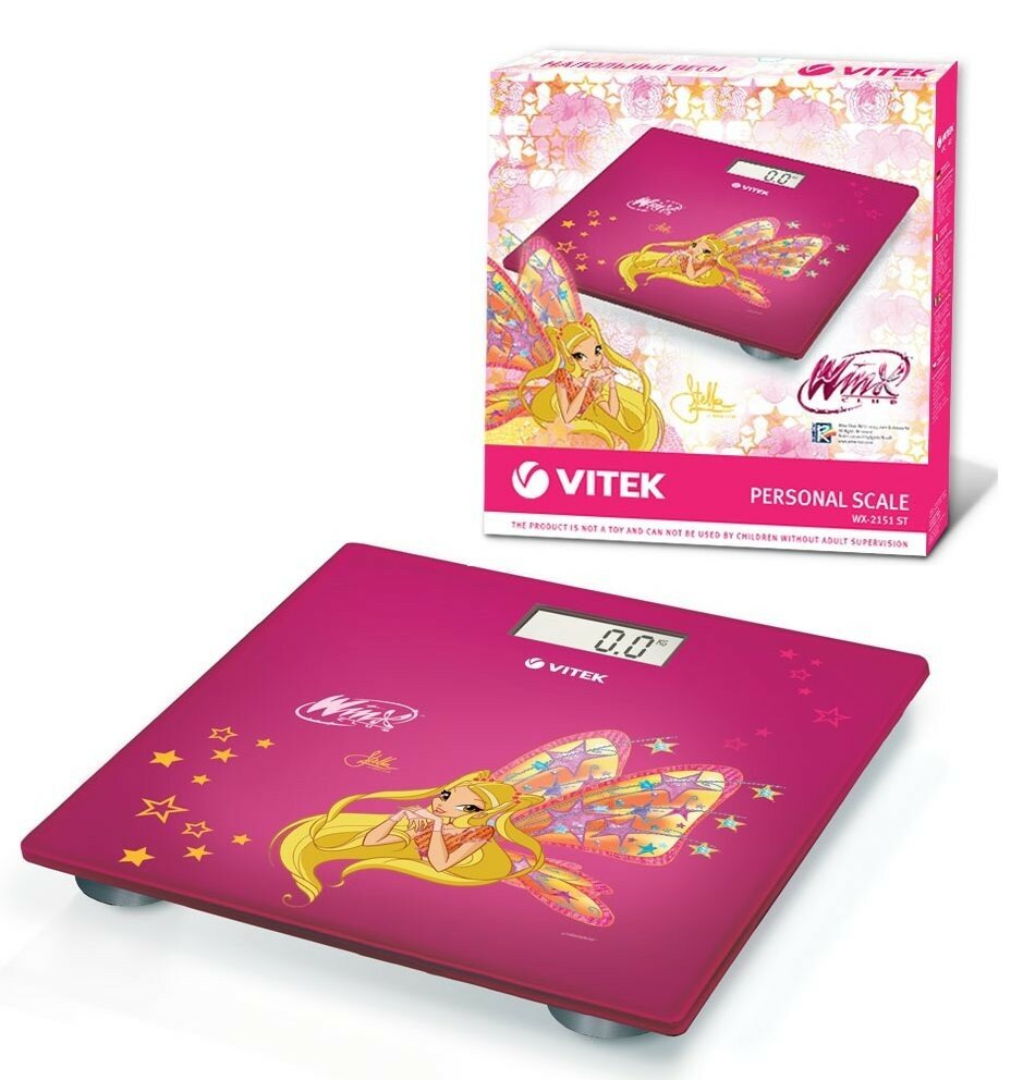 Весы WX-2151 ST. Клуб Винкс (Winx Club) (Коробка, Австрия, Vitek)