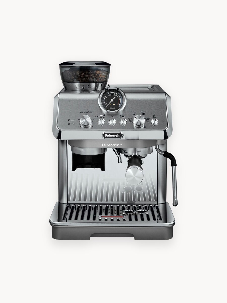Кофеварка рожковая DeLonghi EC9255. M La Specialista Arte Evo серебристый мощность 1400 Вт
