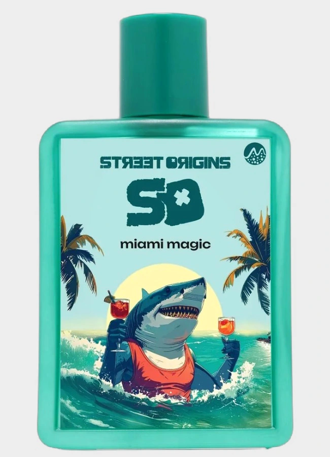 Парфюмерная вода мужская Street Origins Miami Magic 75 мл - Стрит Ориджинс Майами Мэджик