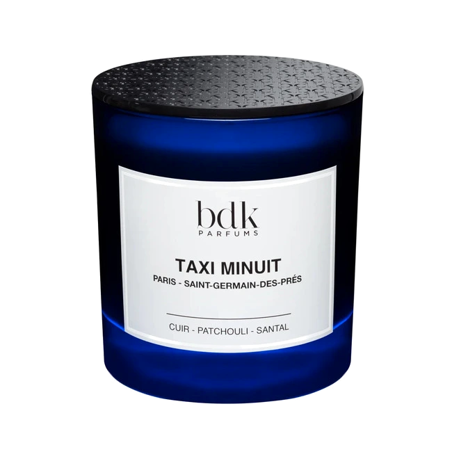 Ароматическая свеча Parfums BDK Paris Taxi Minuit для дома 250 гр - Бдк Такси Минуи парфюмированная