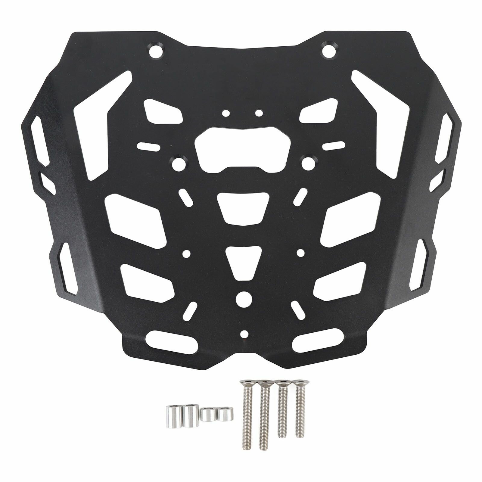 Задний багажник для мотоцикла, алюминиевый, с черным покрытием, устойчивый к ржавчине, для Norden 901 2021 2022 2023 2024, туристические аксессуары