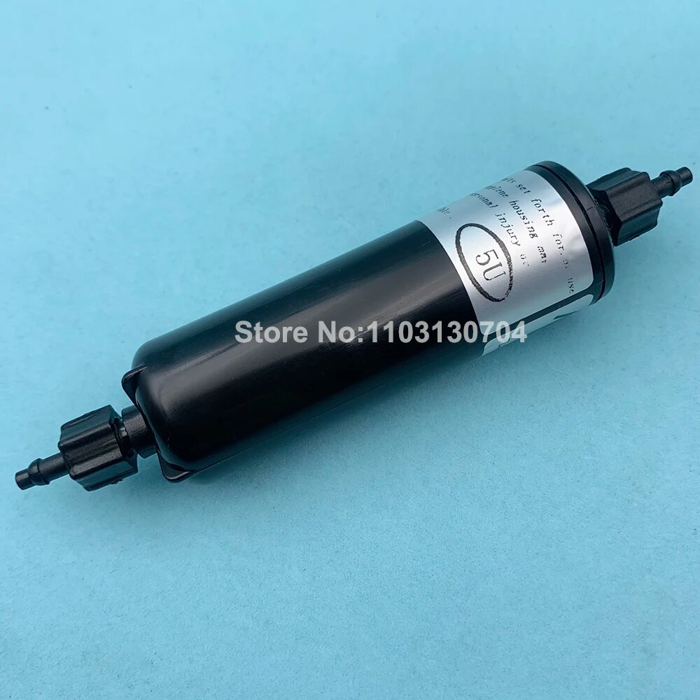 10 шт. Цилиндрический УФ-фильтр для чернил HWYKJM 5 мкм 80 мм черный For 5X3mm tube