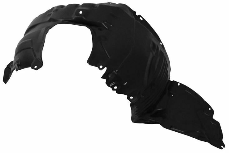 Подкрылок SAT, для Mazda 3/Axela, передняя установка, левый, чёрный