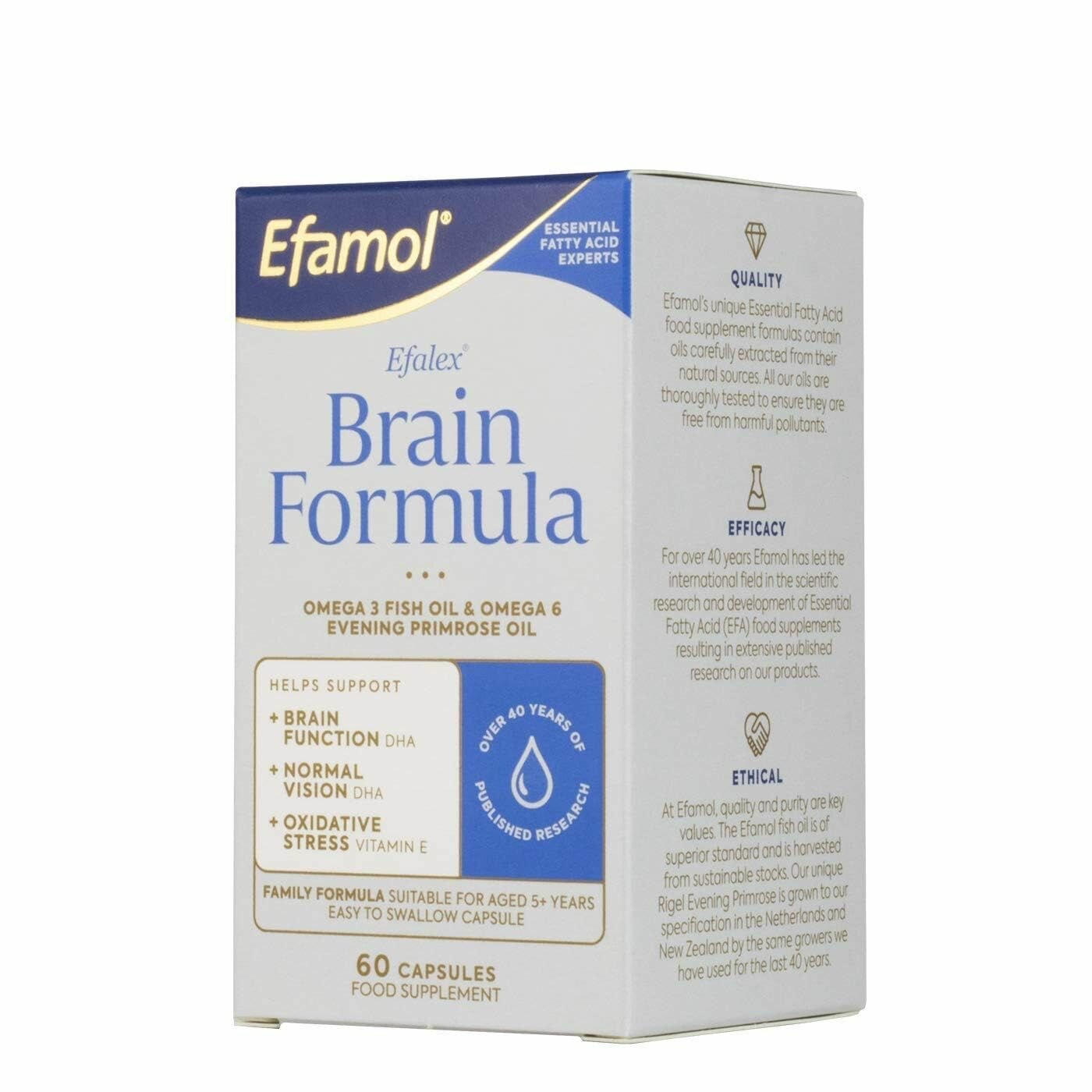 Efamol (Efalex) Brain Formula (Эфамол в капсулах), 60 шт Англия