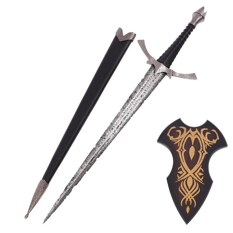 Короткий меч из фильма «Хоббит» — Моргульский клинок, нержавеющая сталь, кожаные ножны, коллекционное оружие