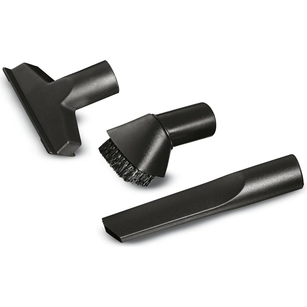 Комплект насадок для пылесосов Karcher, белый, набор для влажной и сухой уборки, прямоугольная форма, с ворсом