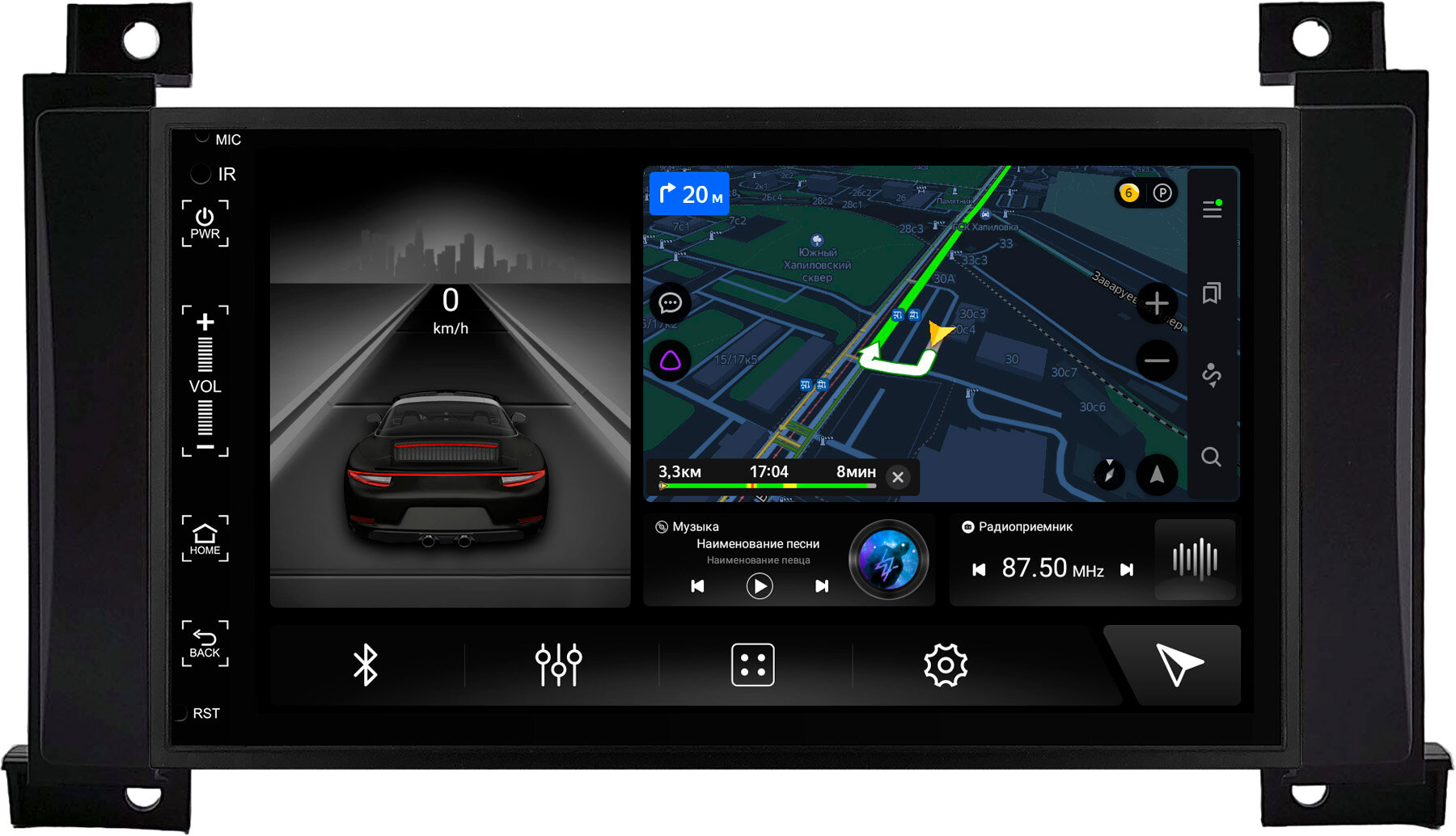 Штатная магнитола Jeep Grand Cherokee 4 (WK2) 2010-2013 Canbox M-Line 5511-RP-11-189-515 Android 10 (4G-SIM, 2/32, DSP, IPS)