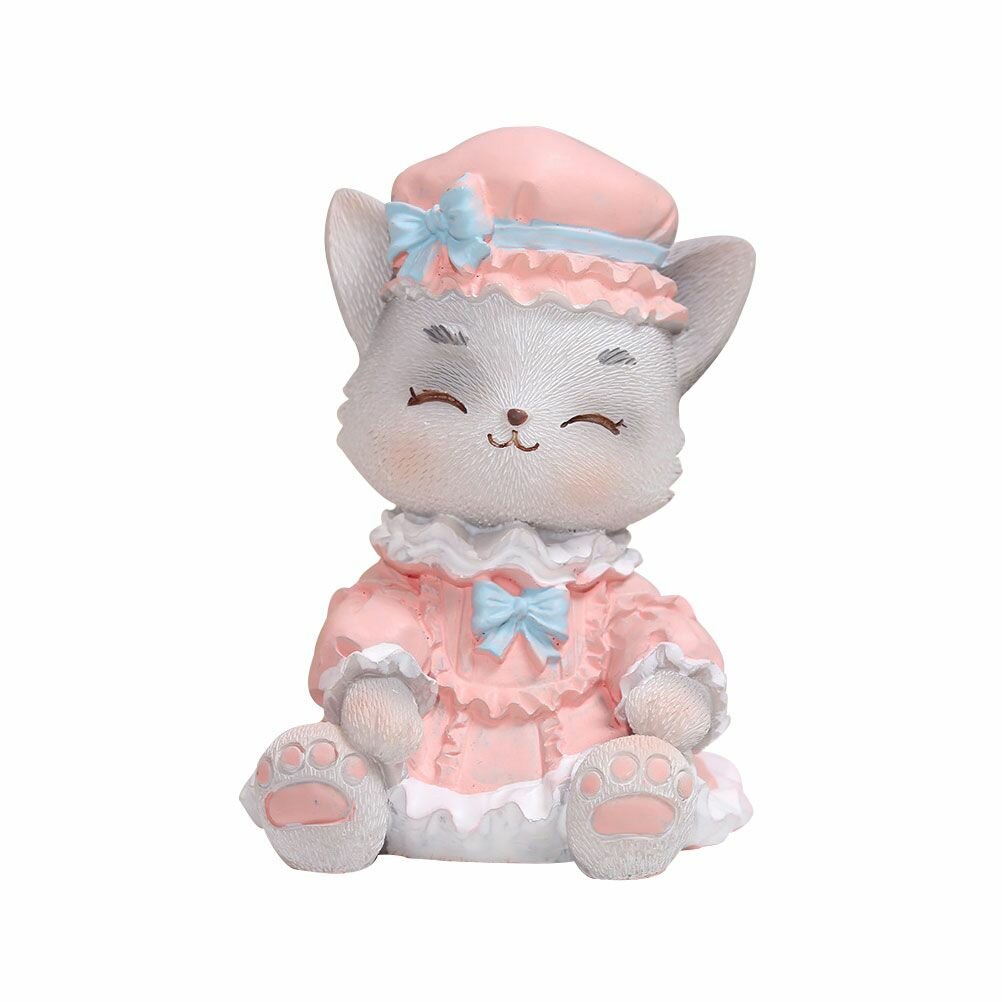 Милая керамическая банка для денег, дополнит интерьер и поможет сохранить финансы 7.5X5CM