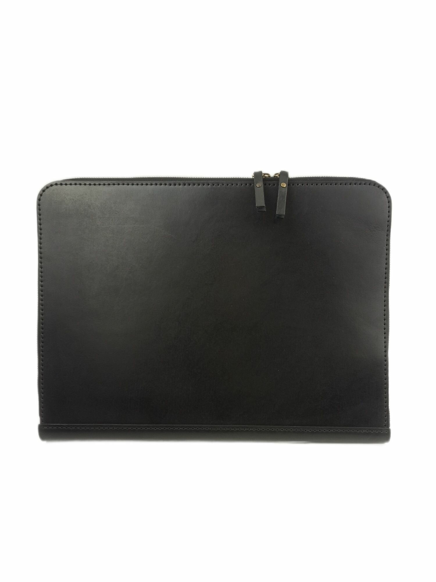 Папка А4 на молнии ChesareC натуральная кожа