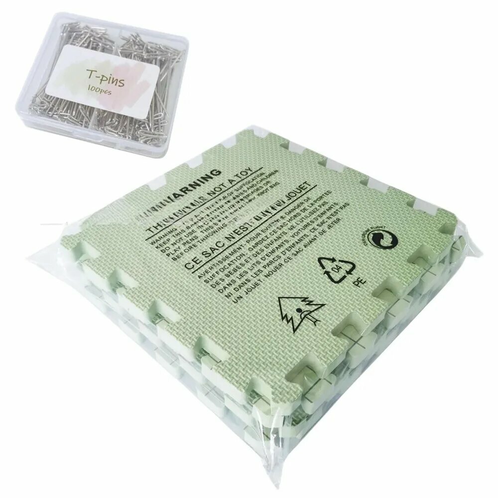 Материалы для блокировки вязания с Т-булавками 4/9 шт.