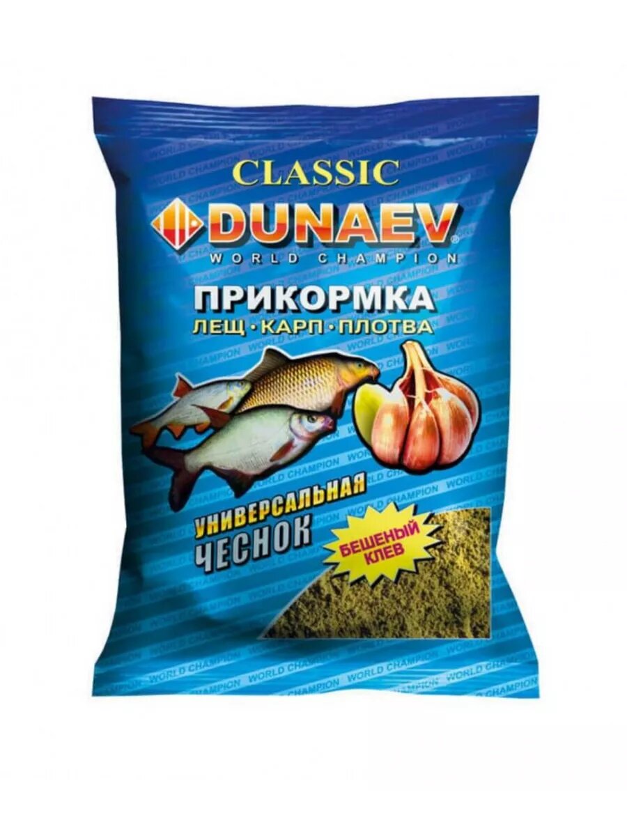 Прикормка рыболовная спортивная 900гр чеснок