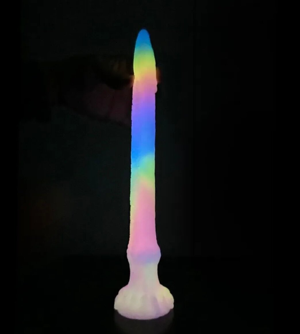 Зоо фаллос в виде щупальцев Осьминога Тентакли светящийся, 31/4, zoo 416