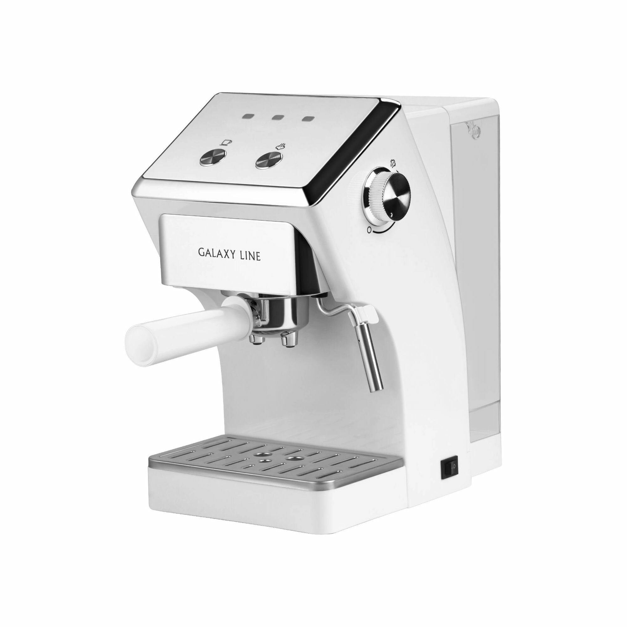 Кофеварка рожковая Galaxy Line GL 0756 1500Вт белый