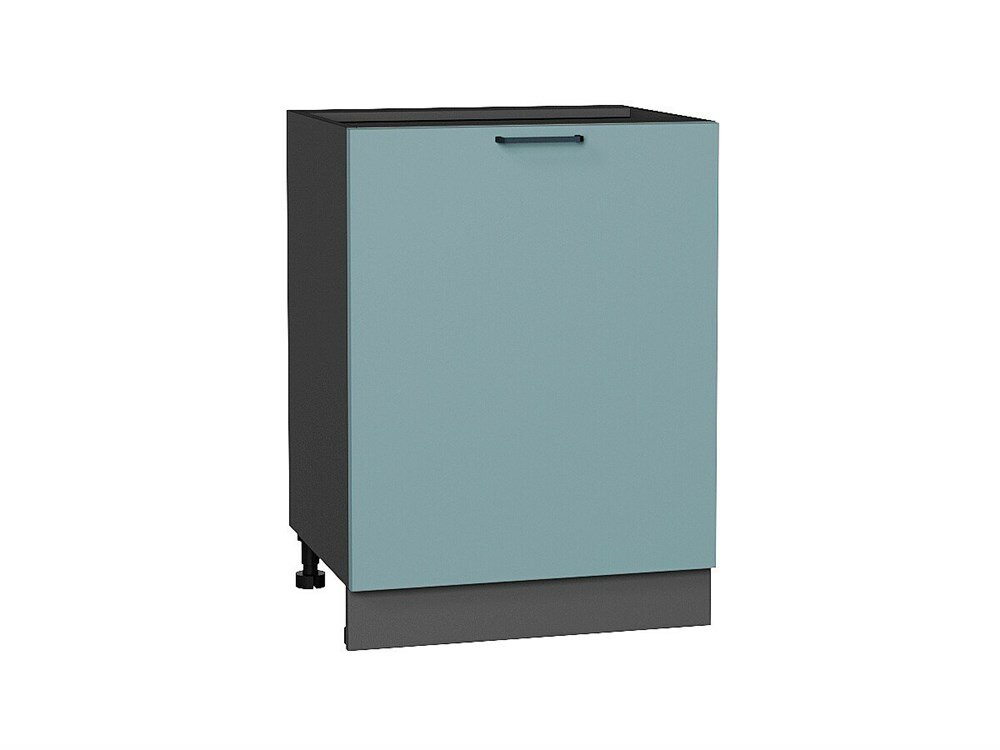 VVT Шкаф нижний с 1-ой дверцей Флэт Graphite, Grey-green In 2S, 600