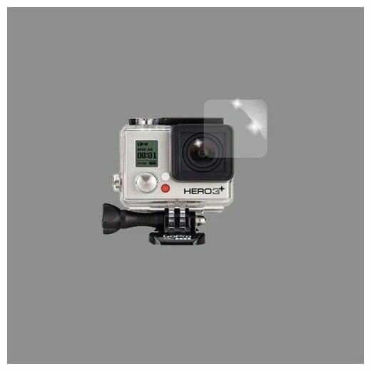 Комплект защитных пленок Telesin на дисплей GoPro HERO4 Silver.