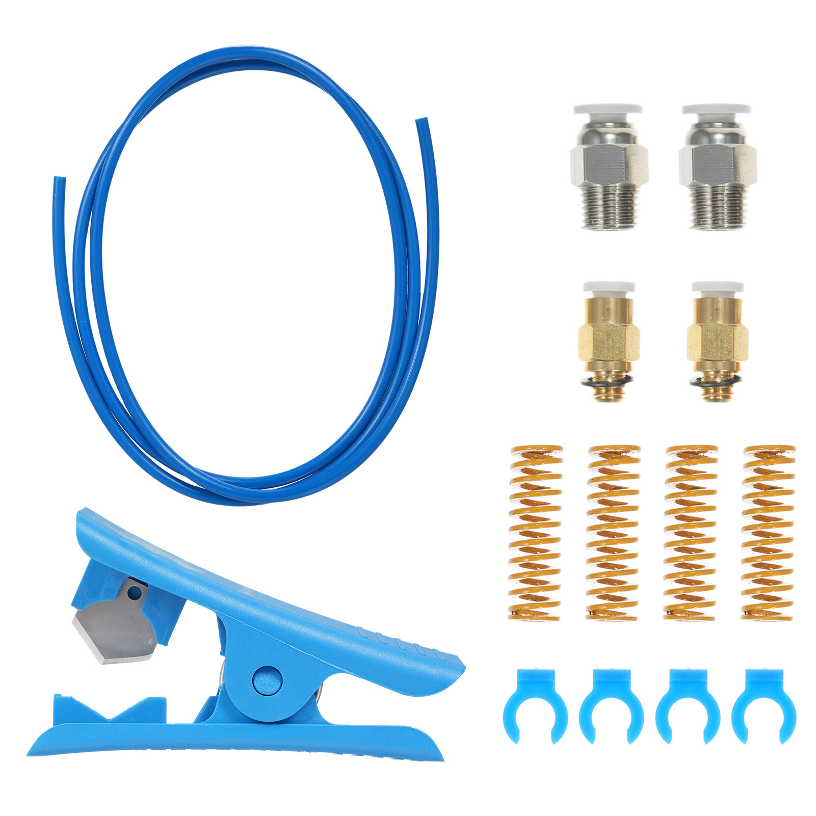 Комплект трубок птфэ, шланг 100 см, фитинги, для Creality 3D-принтеров