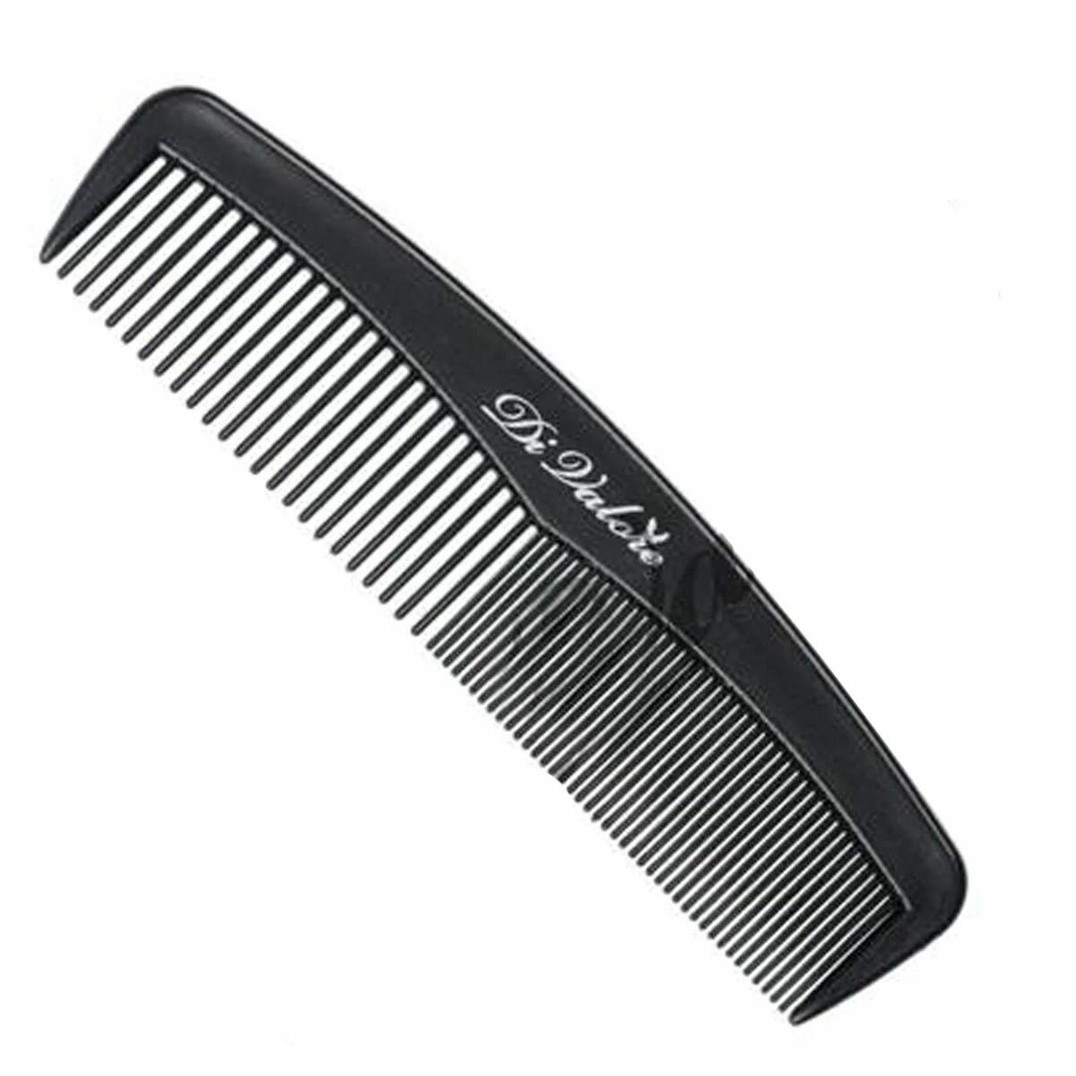 Расческа КНР "Piatto", плоская, 12 см, черная