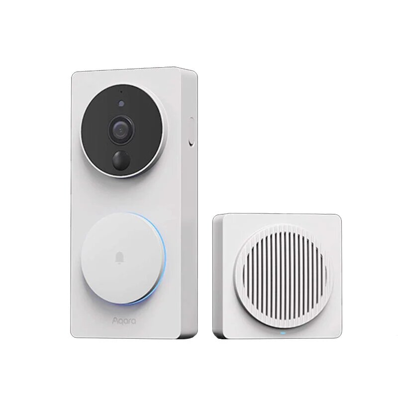 Умный дверной звонок Aqara Video Doorbell G4, влагозащита, белый