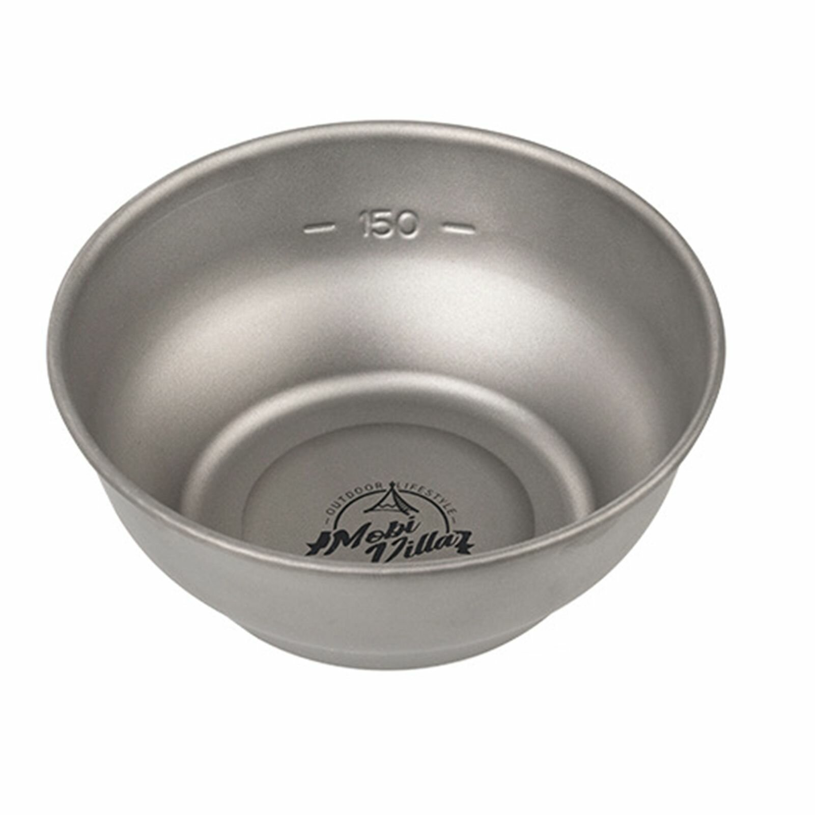 Титановая тарелка высокой интенсивности Сверхлегкая титановая посуда Чаша