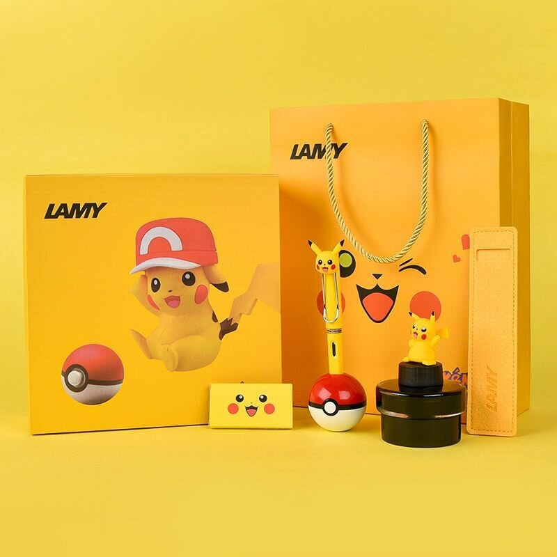 Ручка для каллиграфии LAMY Pokemon safari EF, Pikachu