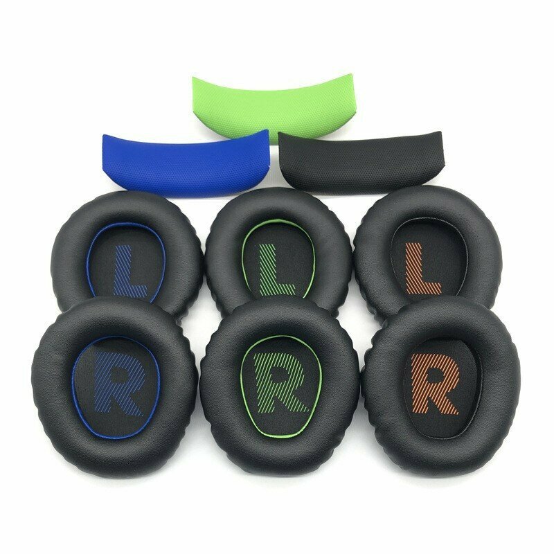 Чехол для наушников, для JBL QUANTUM, черный и синий, одинарный