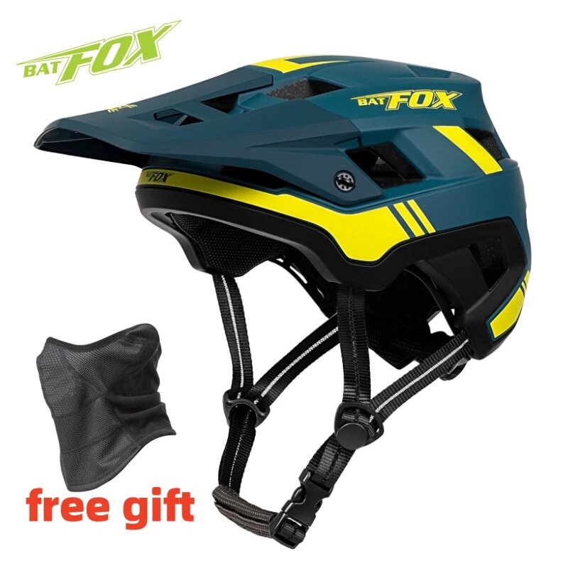 BATFOX MTB шлем темно-зеленый, L58-61CM