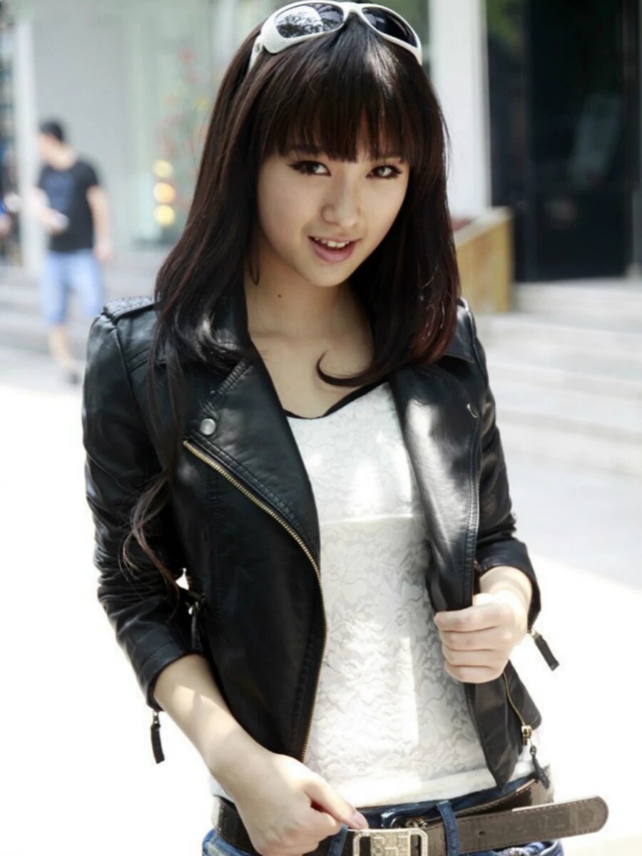 Куртка кожаная