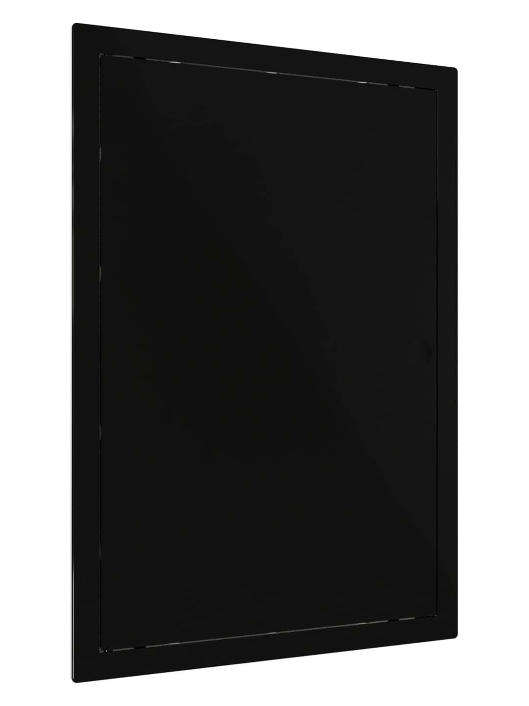 Люк ревизионный LN фланец 200х300 нажимной 223х323 пластик Black EVECS